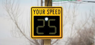 The Lightweight Sign with Full Size Impact - Traffic Logix