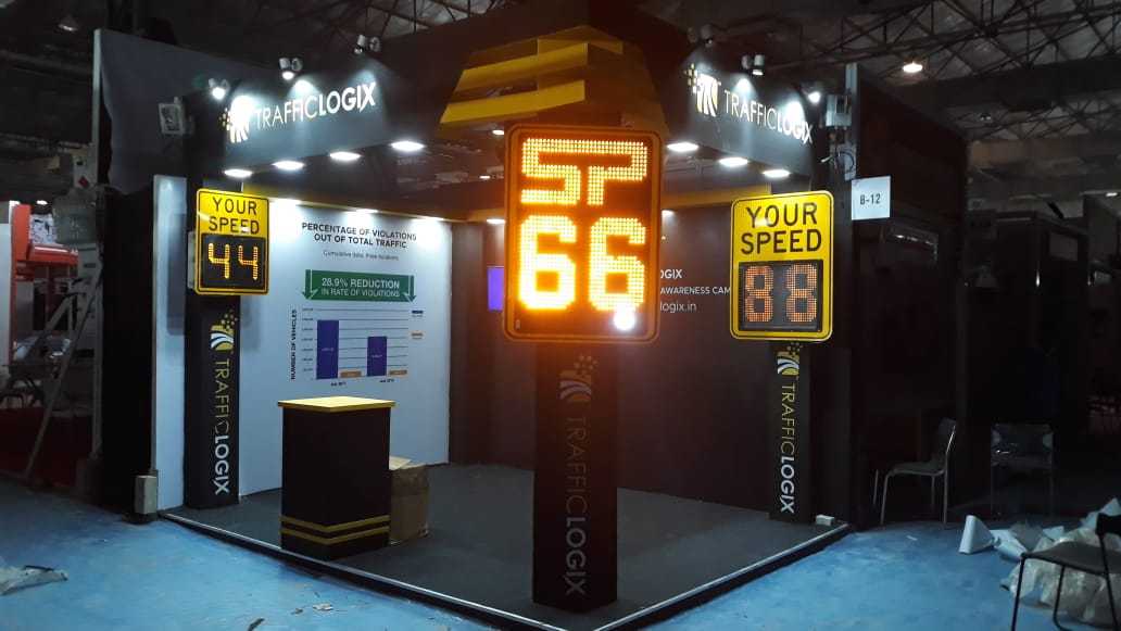 Driver Feedback Signs at the Police Security Expo - Traffic Logix