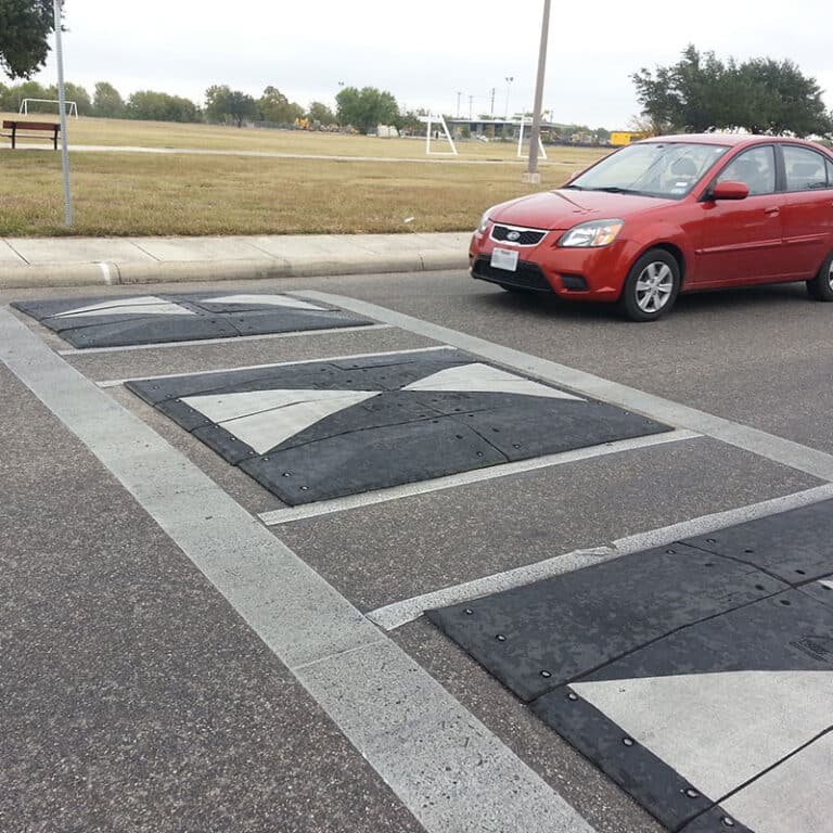 Rubber Speed Cushions | Reduce Vehicle Speeds | Traffic Logix