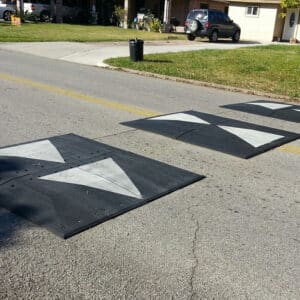 Rubber Speed Cushions | Reduce Vehicle Speeds | Traffic Logix