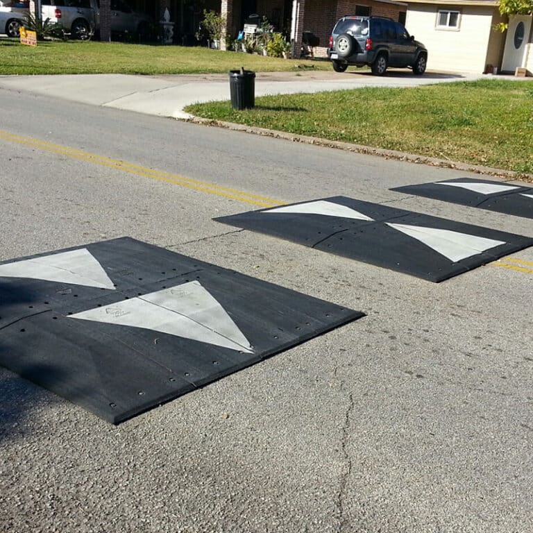 Rubber Speed Cushions | Reduce Vehicle Speeds | Traffic Logix