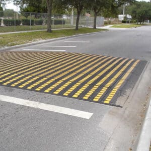Rubber Speed Tables | Slow Vehicle Speeds | Traffic Logix
