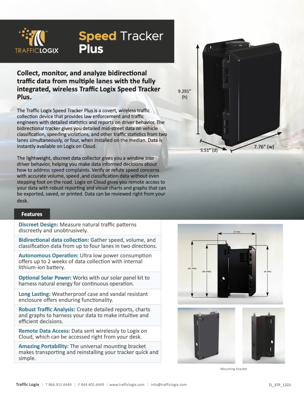 Speed Tracker Plus - Detailed Bidirection Traffic Data Analysis