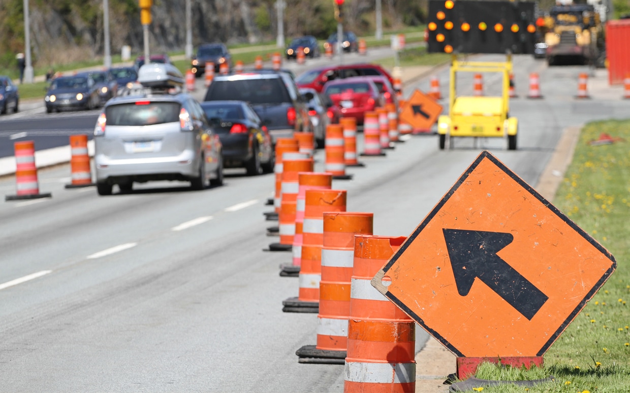Traffic Calming Products for Work Zones | Traffic Logix