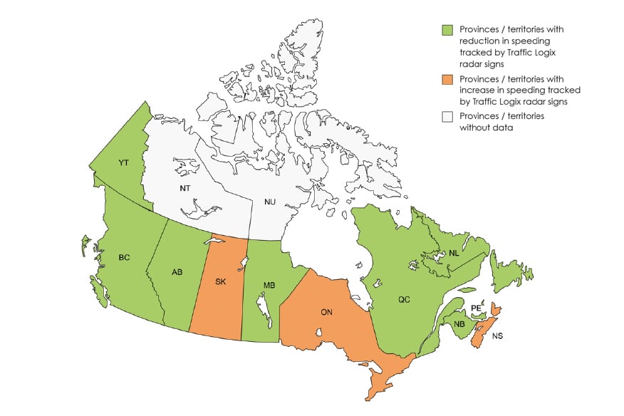 State of Speeding in Canada - Presented by Traffic Logix