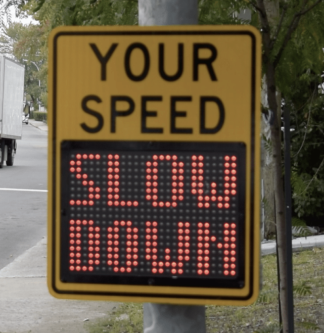 SafePace Radar Speed Signs - Traffic Logix